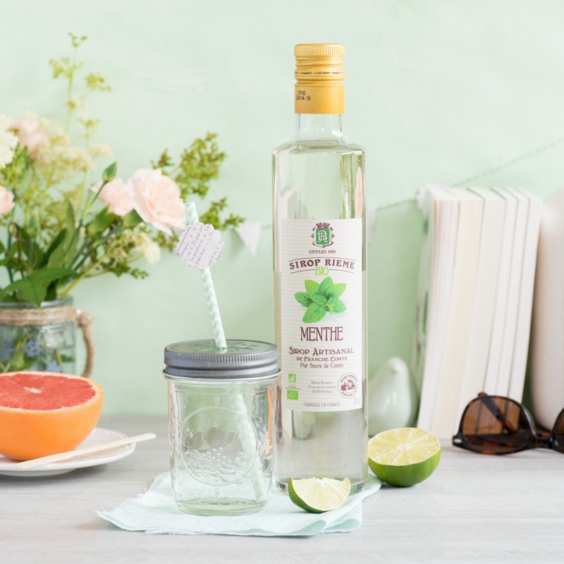 Mint syrup- Organic line 50 cl | La Boutique Aux Délices